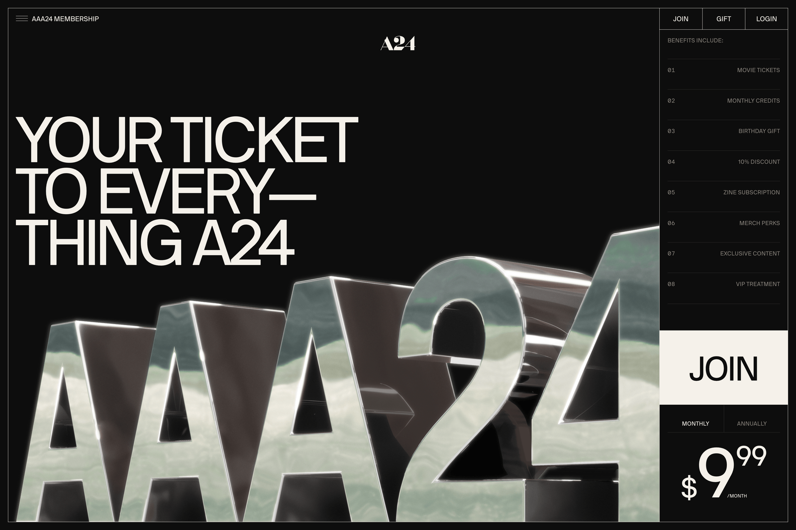 AAA24 Membership | Type/Code